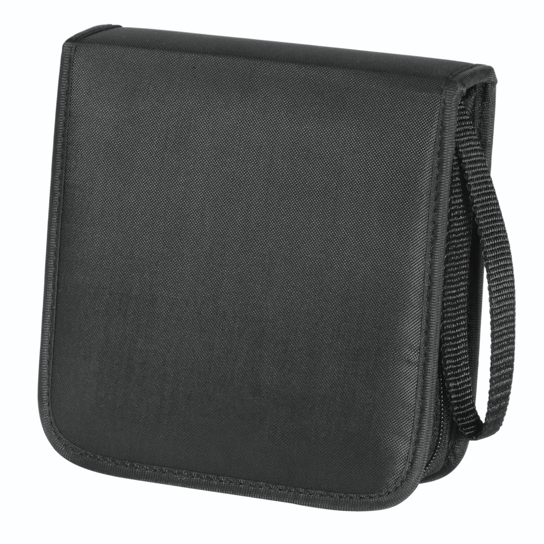 Cd Wallet Nylon 20, Zwart | Hama